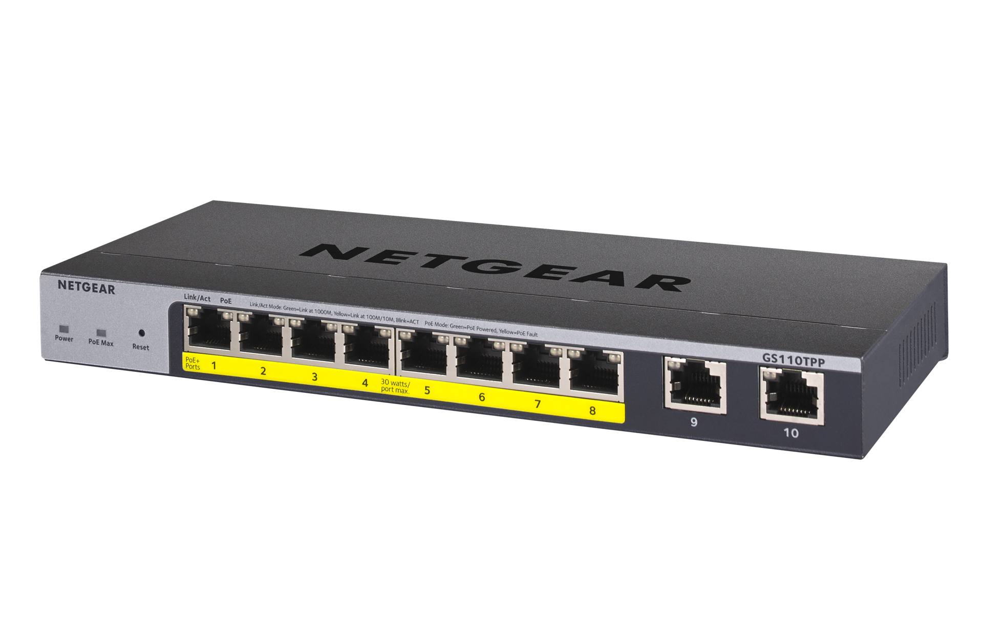NETGEAR: Networking Products Made For You. 8-Port Gigabit PoE+ Ethernet ...