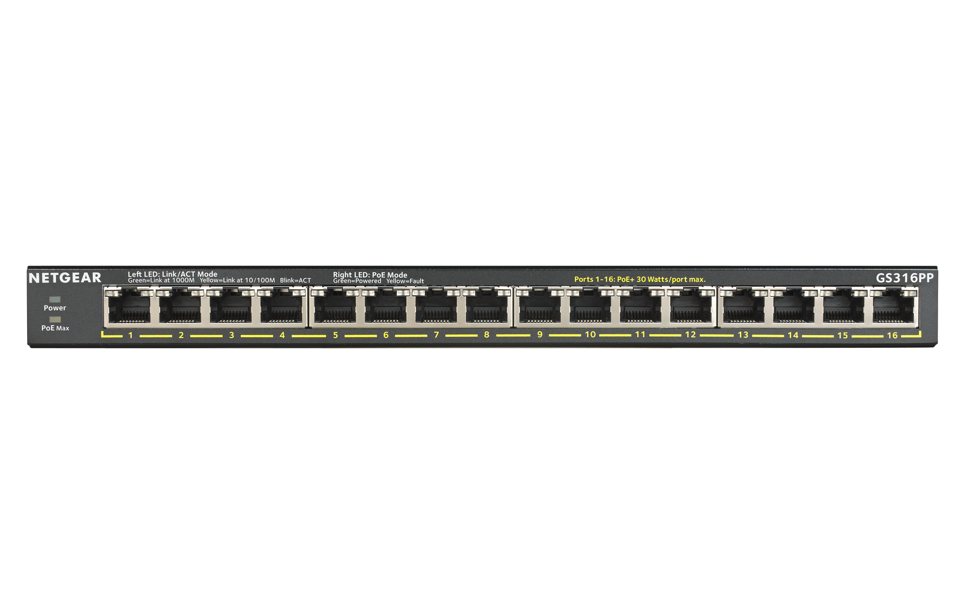 NETGEAR: Networking Products Made For You. 16-Port PoE+ Gigabit ...